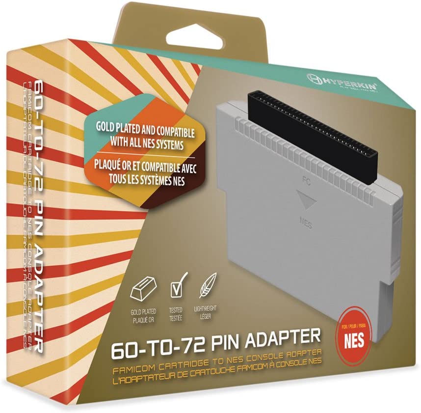HYPERKIN 60 to 72 Pin Adapter for Famicom to NES — VIDEOGAMESPLUS.CA