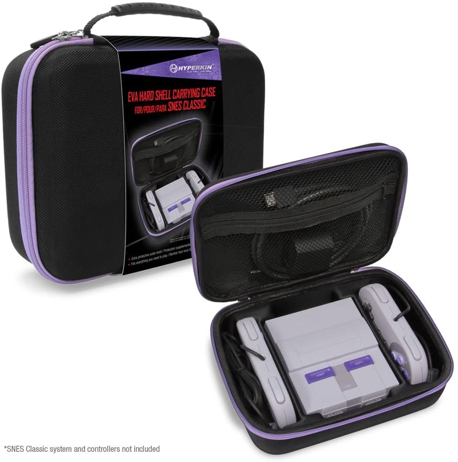 HYPERKIN Eva Hard Shell Carrying Case for SNES CLASSIC — VIDEOGAMESPLUS.CA