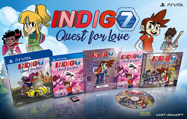 Indigo 7: Quest for Love [Limited Edition] - PS VITA [PLAY EXCLUSIVES] — VIDEOGAMESPLUS.CA