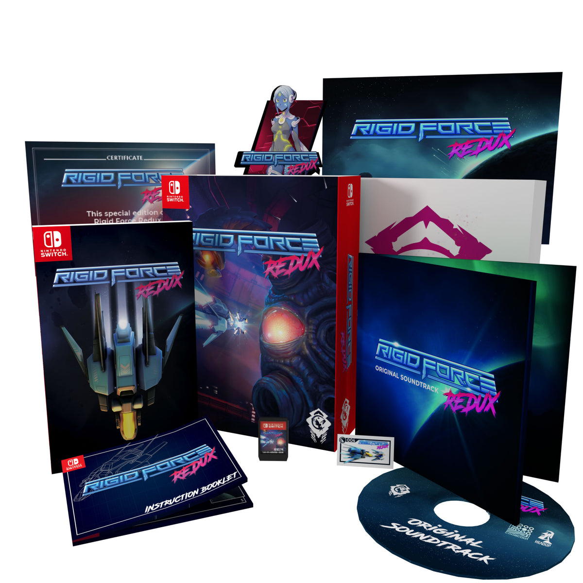 Rigid Force Redux [LIMITED EDITION] - SWITCH [GAMEFAIRY #004] [PAL IMP ...