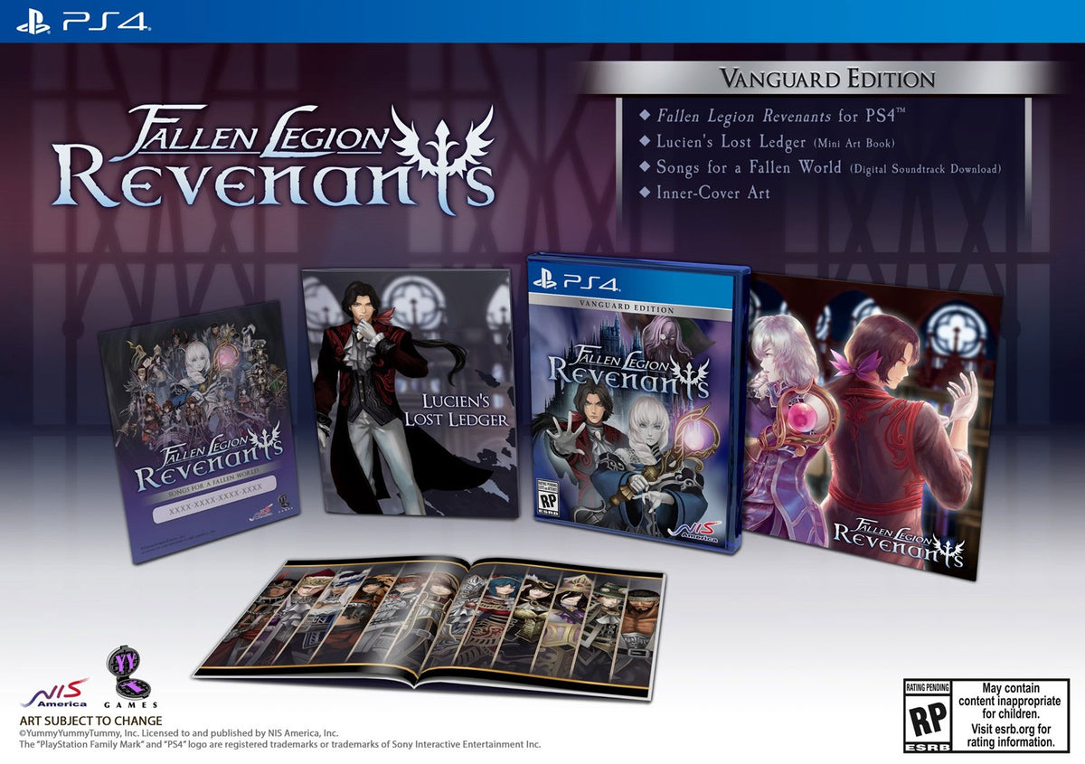 Fallen Legion Revenants [Vanguard Edition] - PlayStation 4 ...