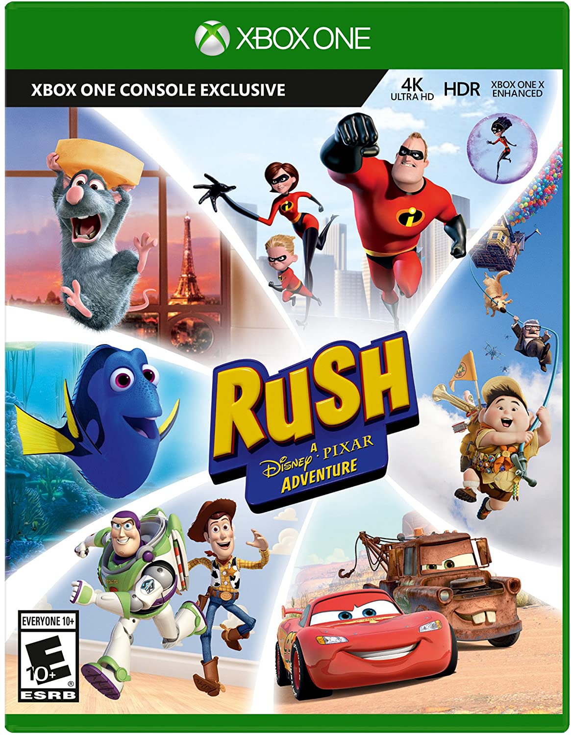 Rush a Disney Pixar Adventure REMASTERED - XBOX ONE — VIDEOGAMESPLUS.CA