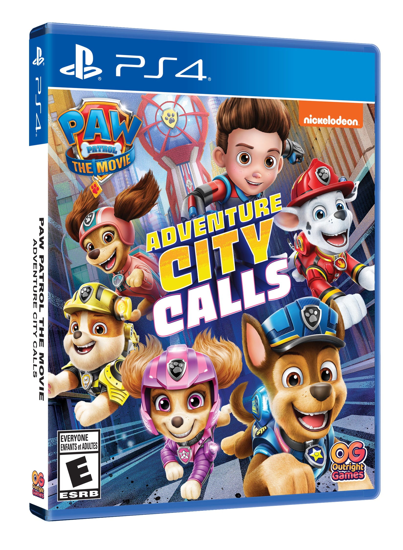 PAW PATROL THE MOVIE ADVENTURE CITY CALLS - PS4 — VIDEOGAMESPLUS.CA