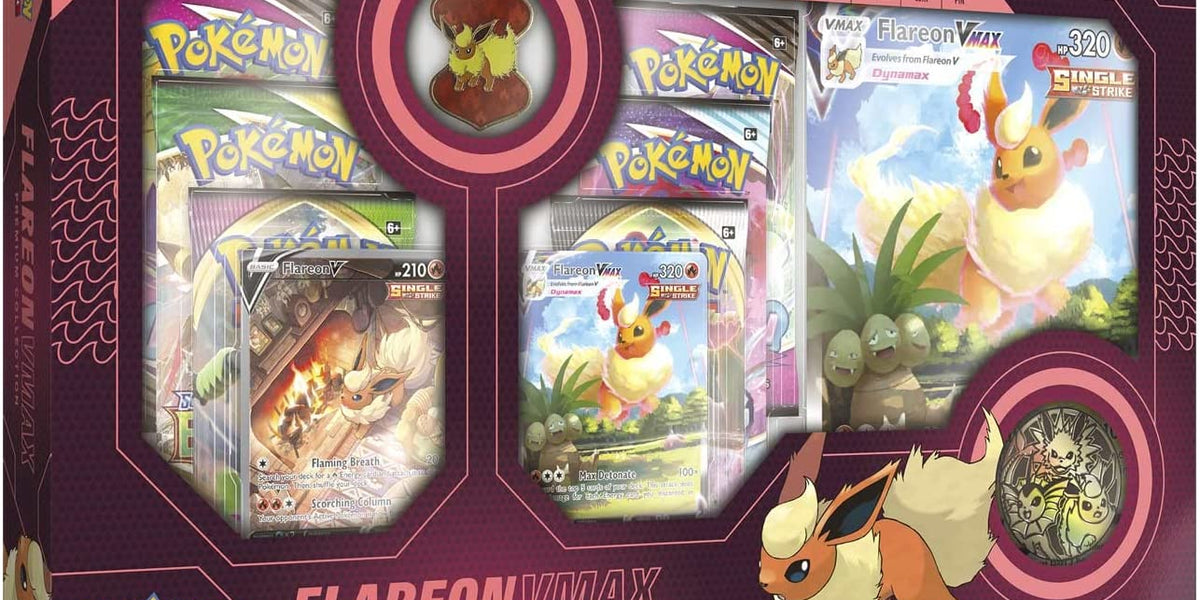 TCG - FLAREON VMAX PREMIUM COLLECTION — VIDEOGAMESPLUS.CA