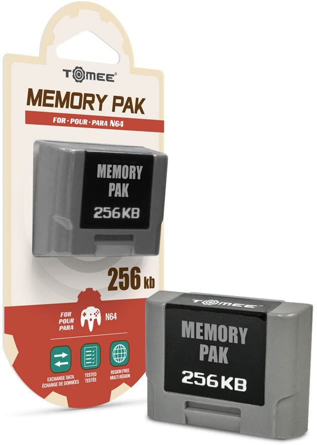 N64 256KB Memory Pak (Tomee) - N64 — VIDEOGAMESPLUS.CA