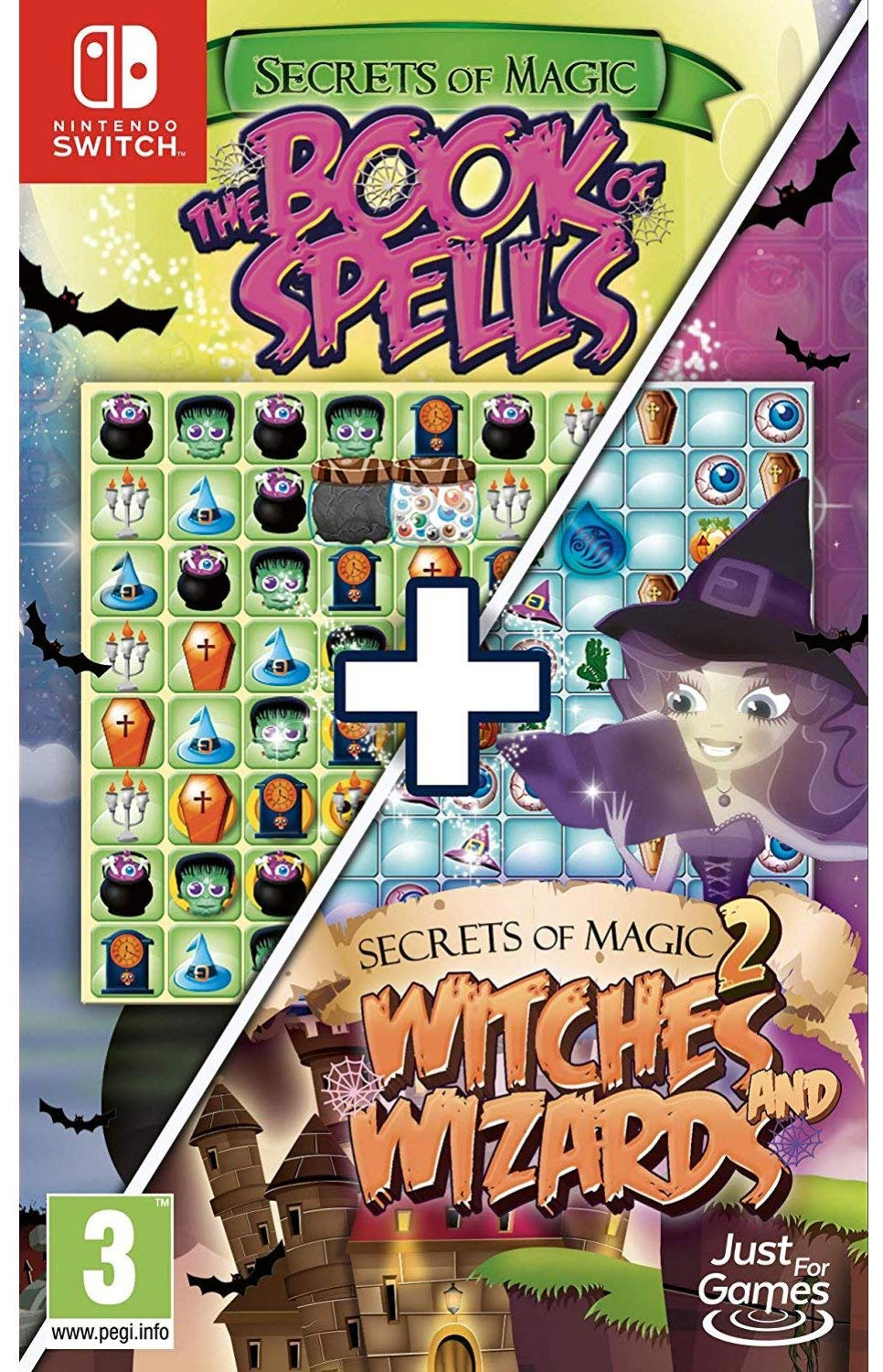 Secrets of Magic 1 and 2 (PEGI IMPORT : PLAYS IN ENGLISH) - SWITCH ...