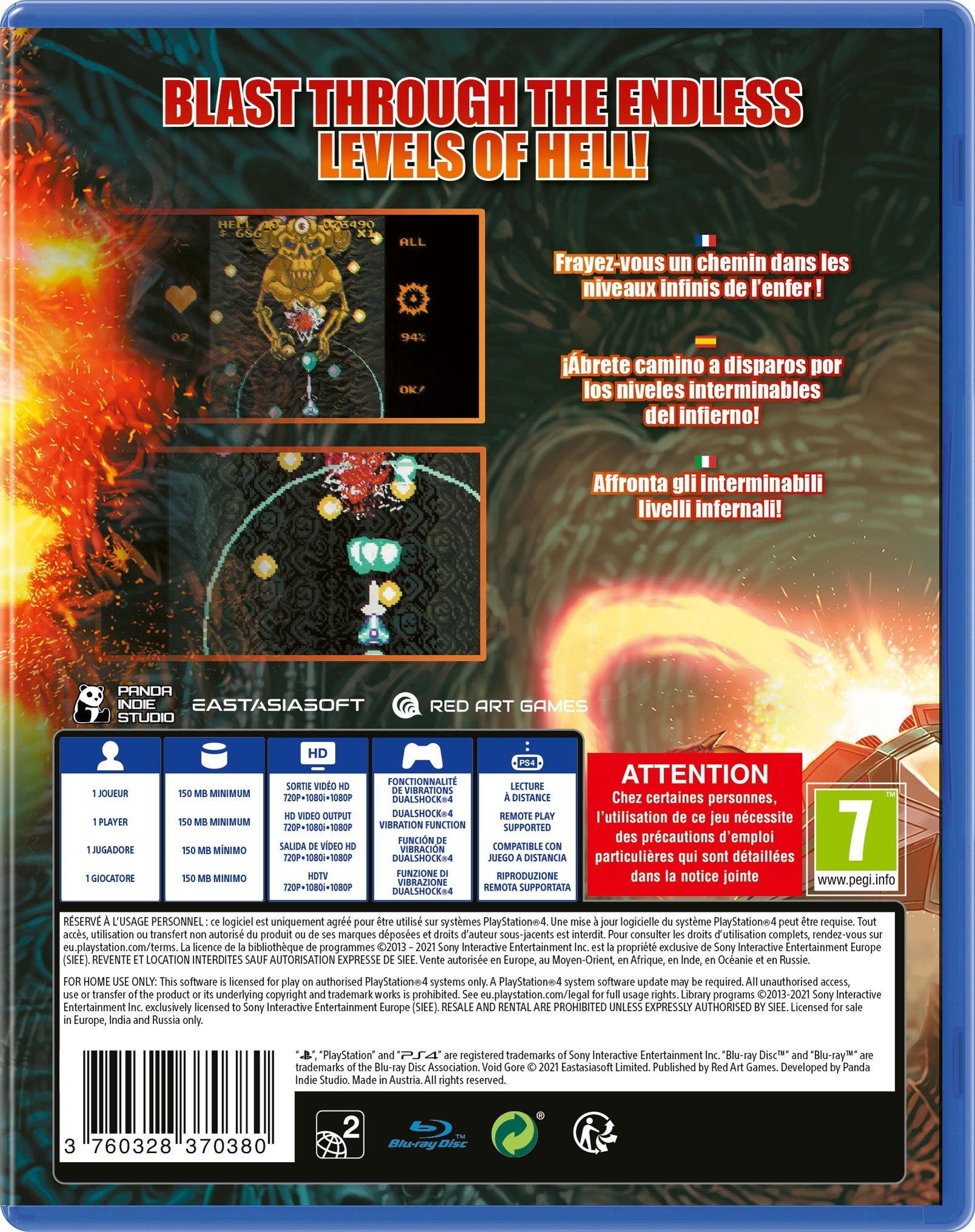 VOID GORE - PS4 [RED ART GAMES] — VIDEOGAMESPLUS.CA