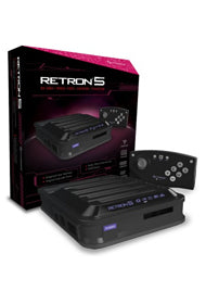 RetroN 5 Gaming Console (Black) - Hyperkin — VIDEOGAMESPLUS.CA
