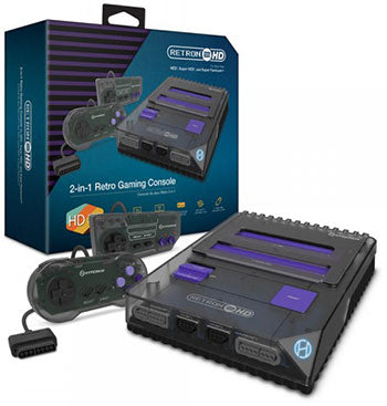 HYPERKIN RetroN 2 HD (SPACE BLACK) [NES/SNES/Super Famicom] - Hyperkin ...