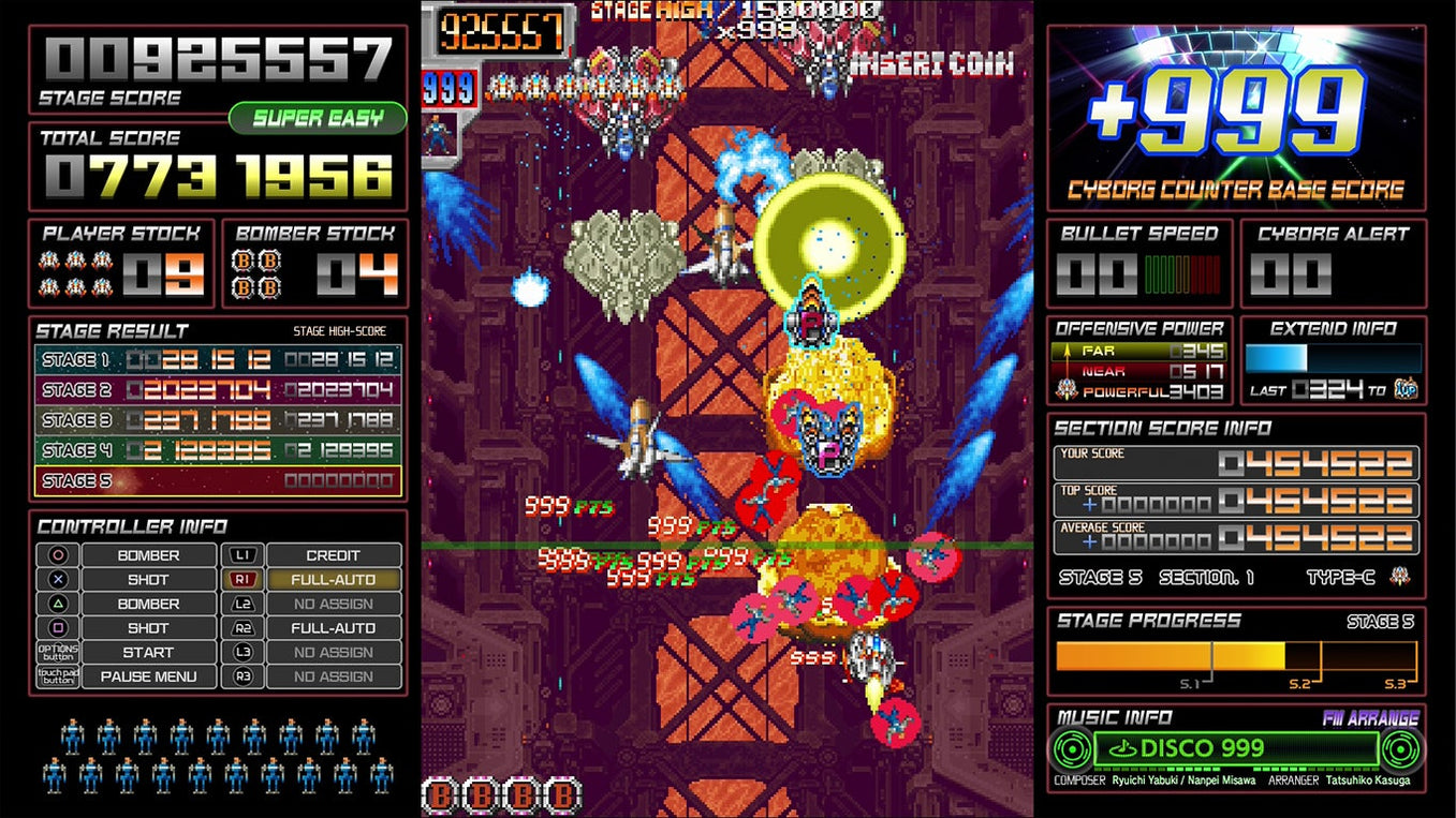 Dangun Feveron [LIMITED RUN GAMES #398] - PS4 — VIDEOGAMESPLUS.CA